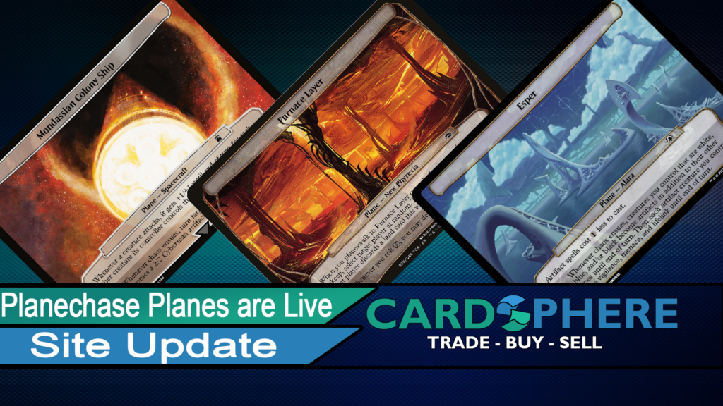 Planechase Cards Are Now Available for Trade | Cardsphere Blog